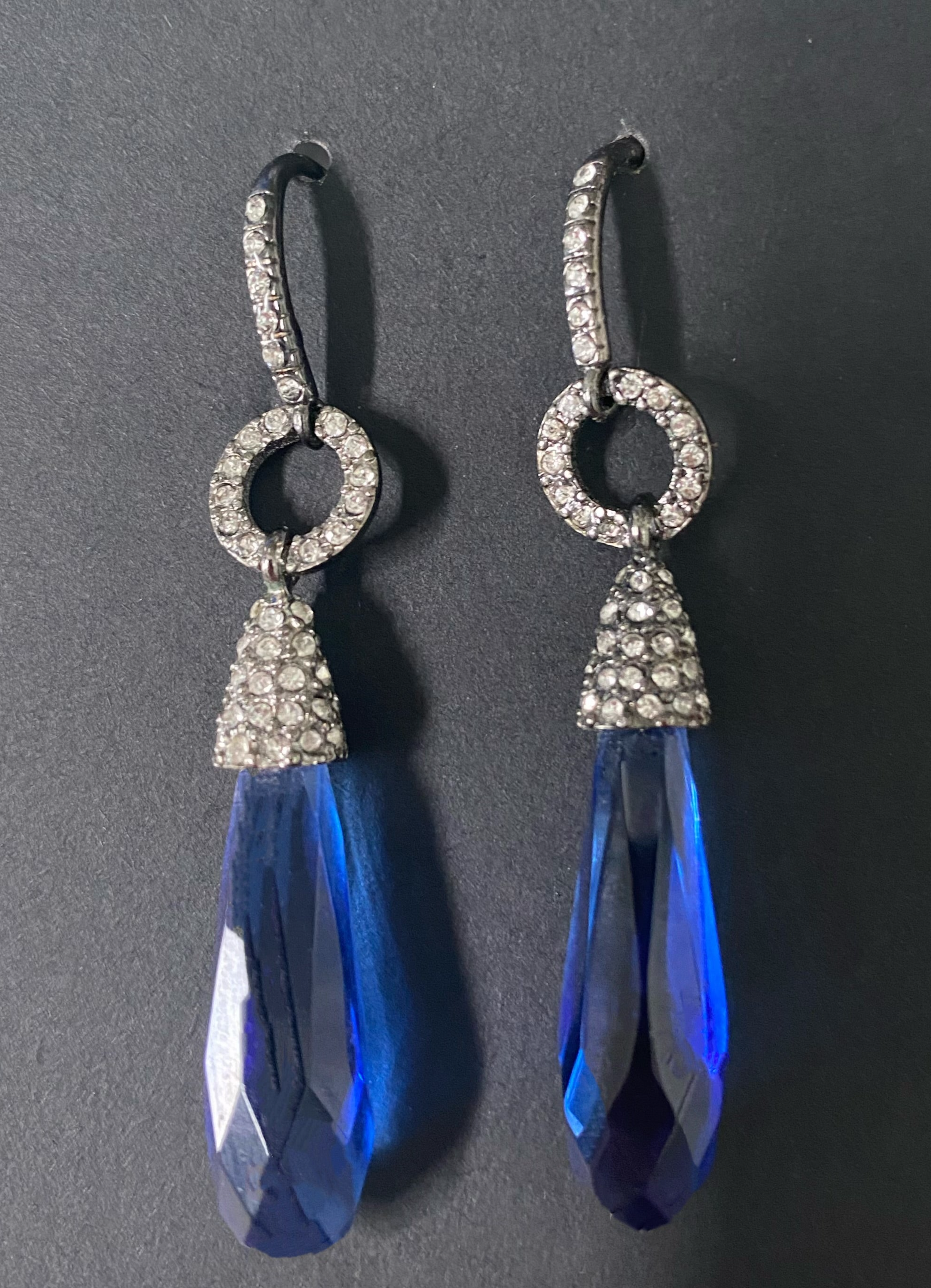 Blue Water Drop Earrings – TTP